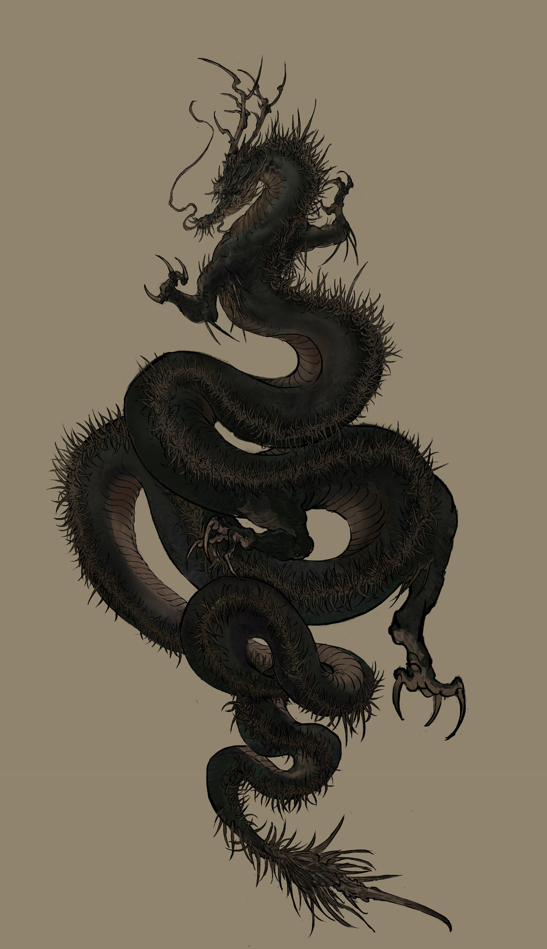 ArtStation - china dragon