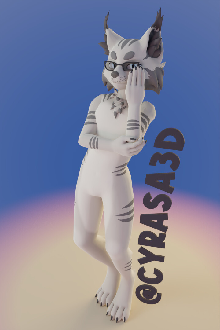 ArtStation - VRC Avatar Commission - Kamiren