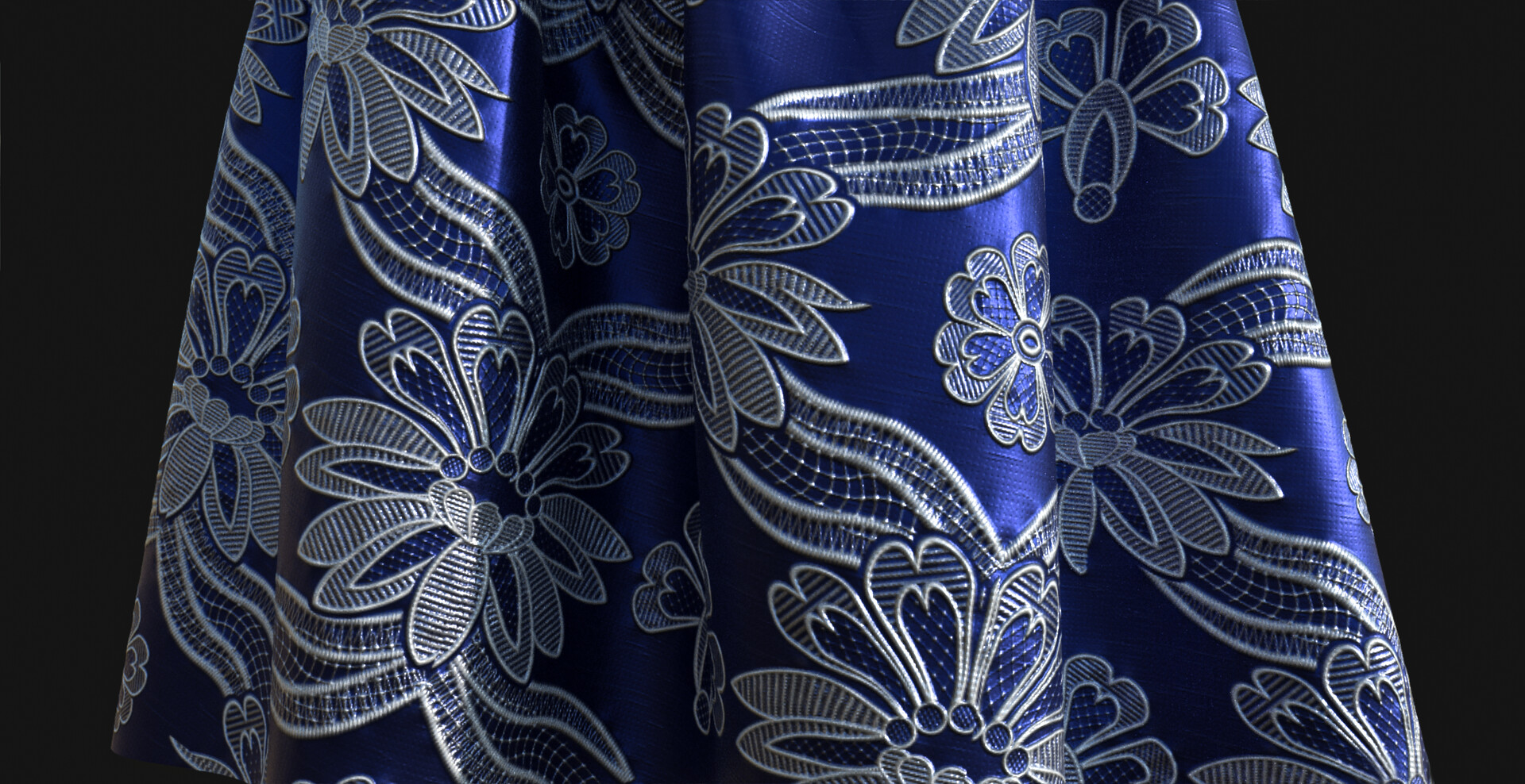 ArtStation - Procedural Fabric Embroidery Pattern