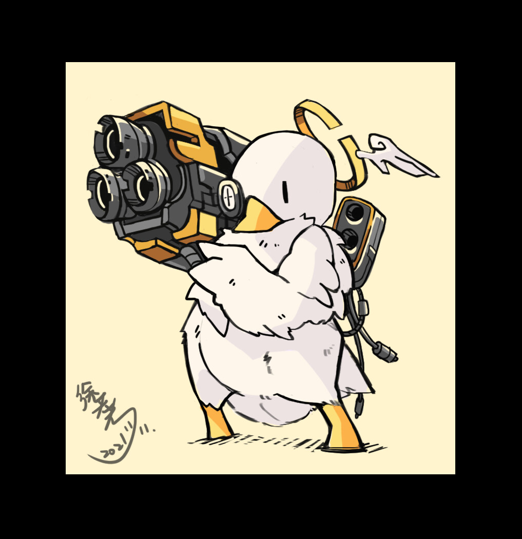 ArtStation - Machine ~ Duck