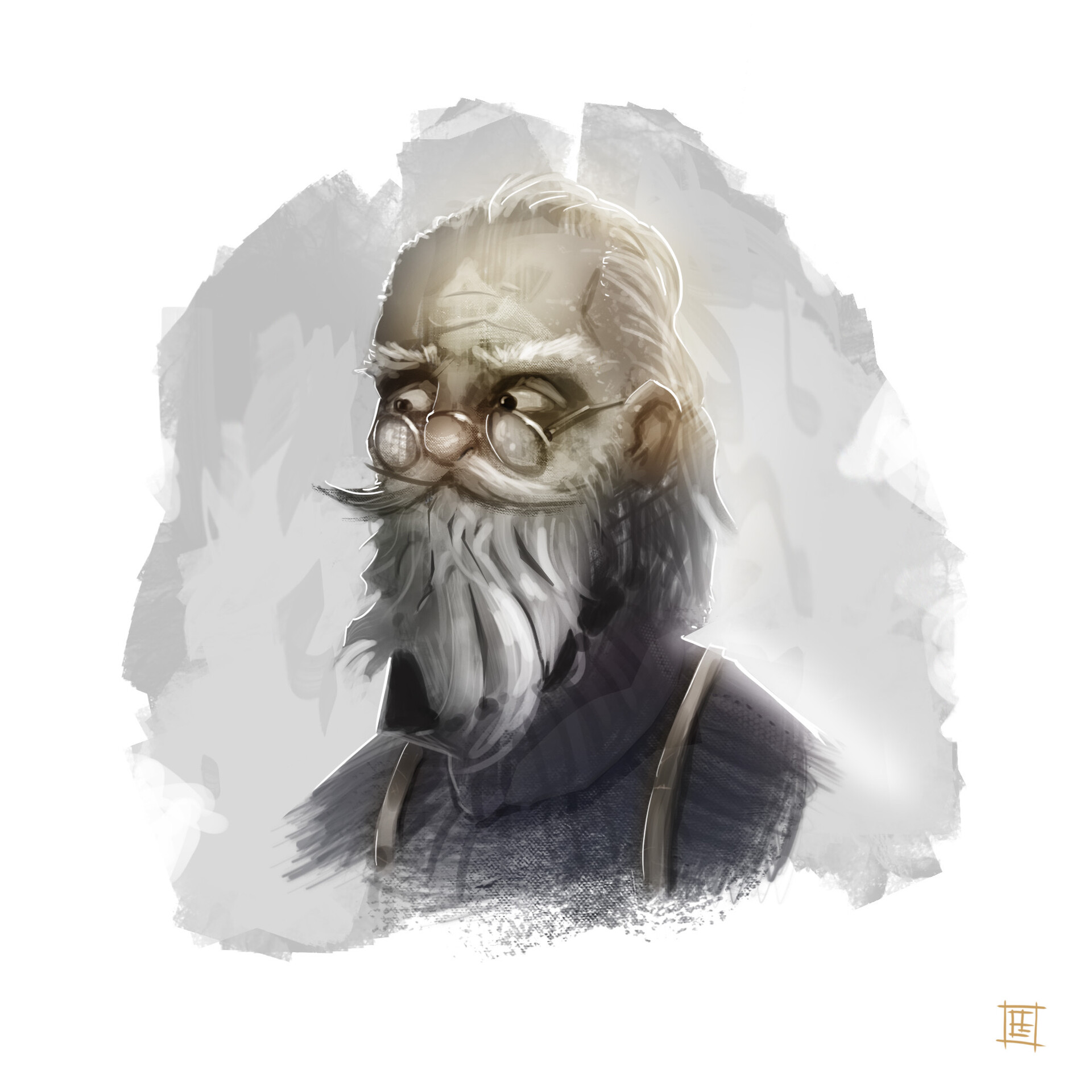 ArtStation - Character design The wise man