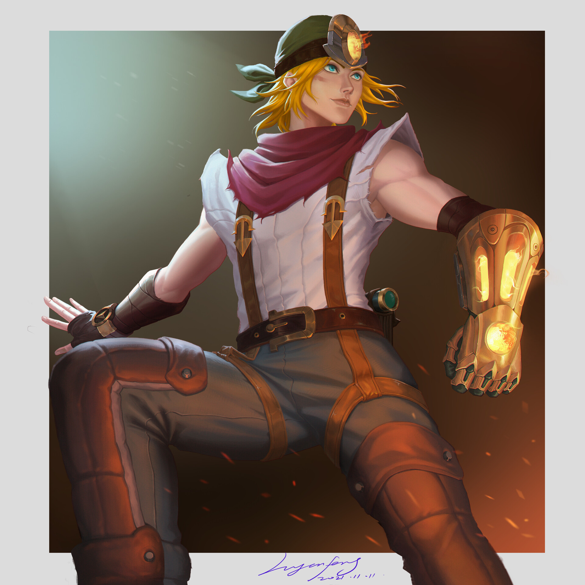 Explorer Ezreal Splash Art