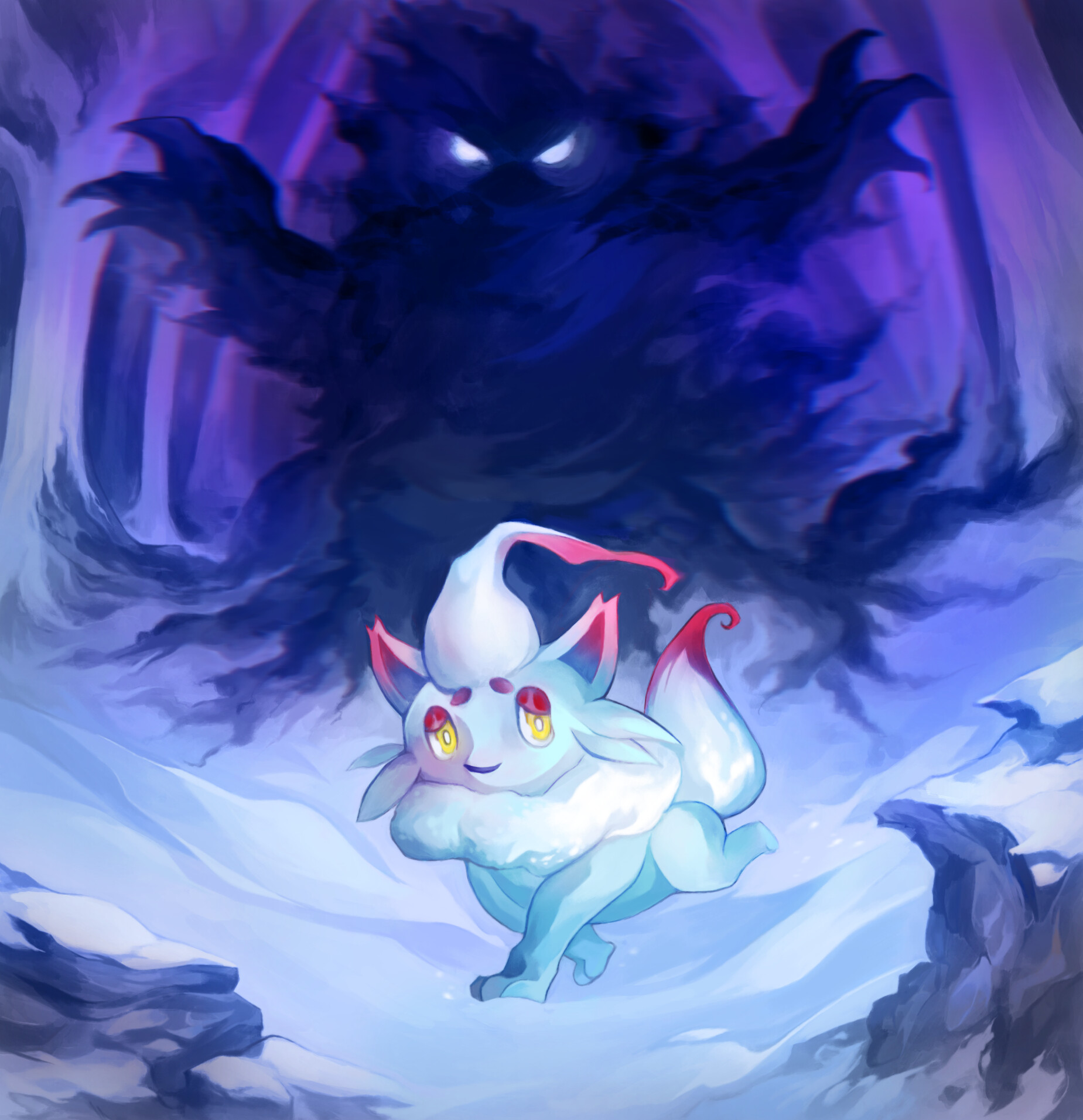 ArtStation - Hisuian Zorua