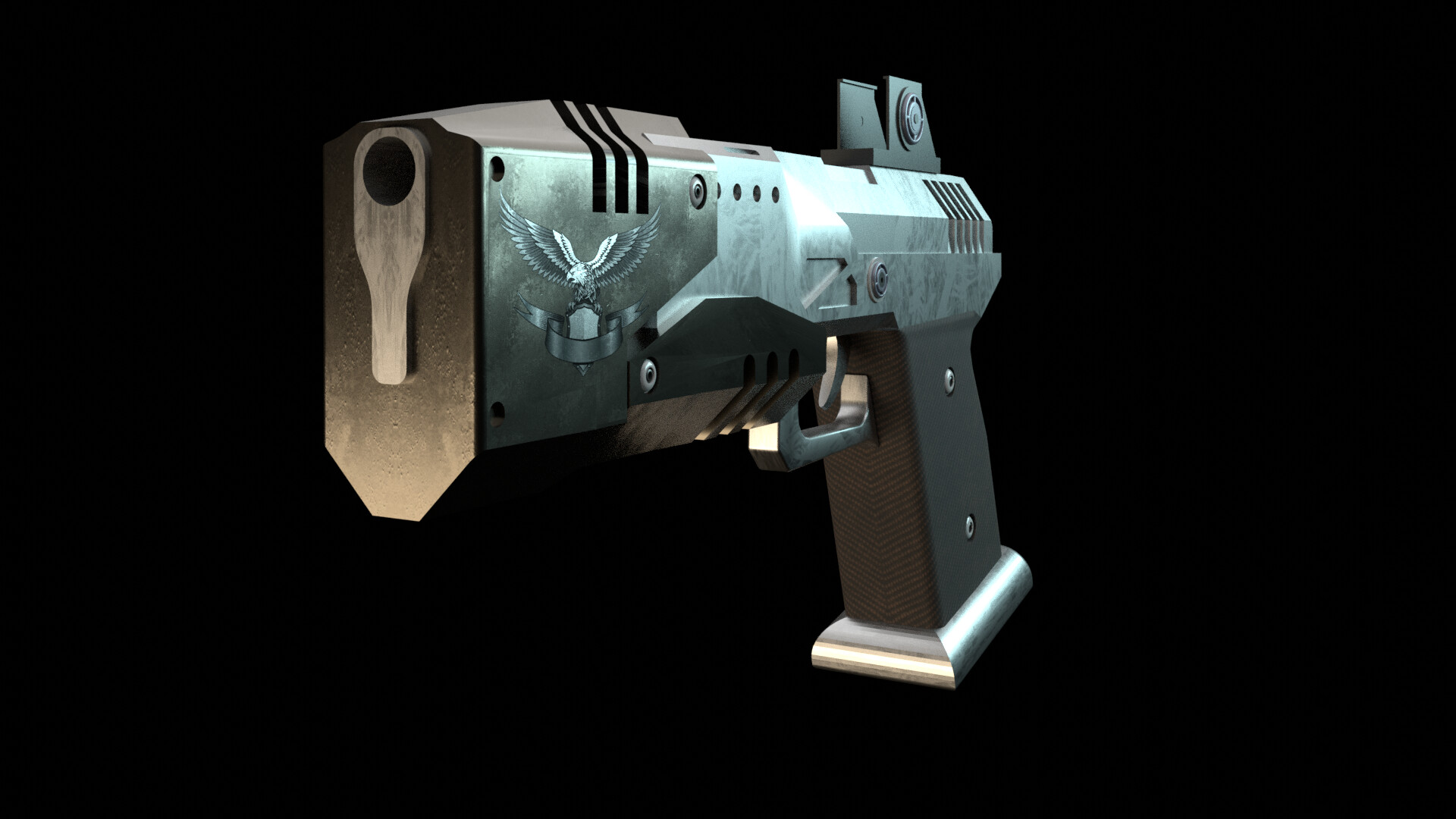ArtStation - White Eagle Gun
