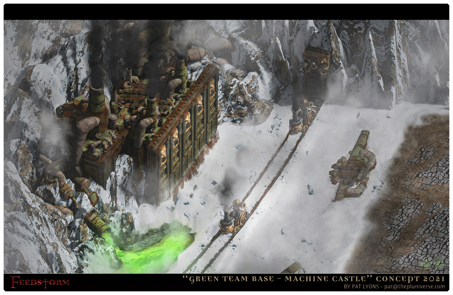 ArtStation - Machine Castle - FEEDSTORM