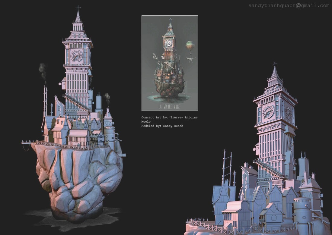 ArtStation - Tower Model