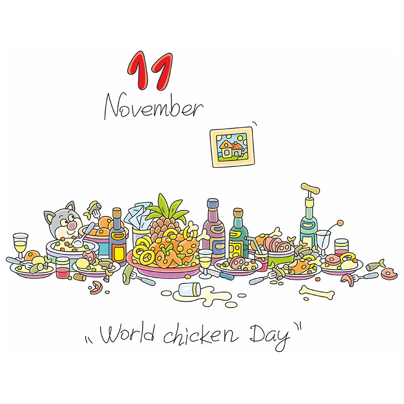 ArtStation - World chicken Day - November 11