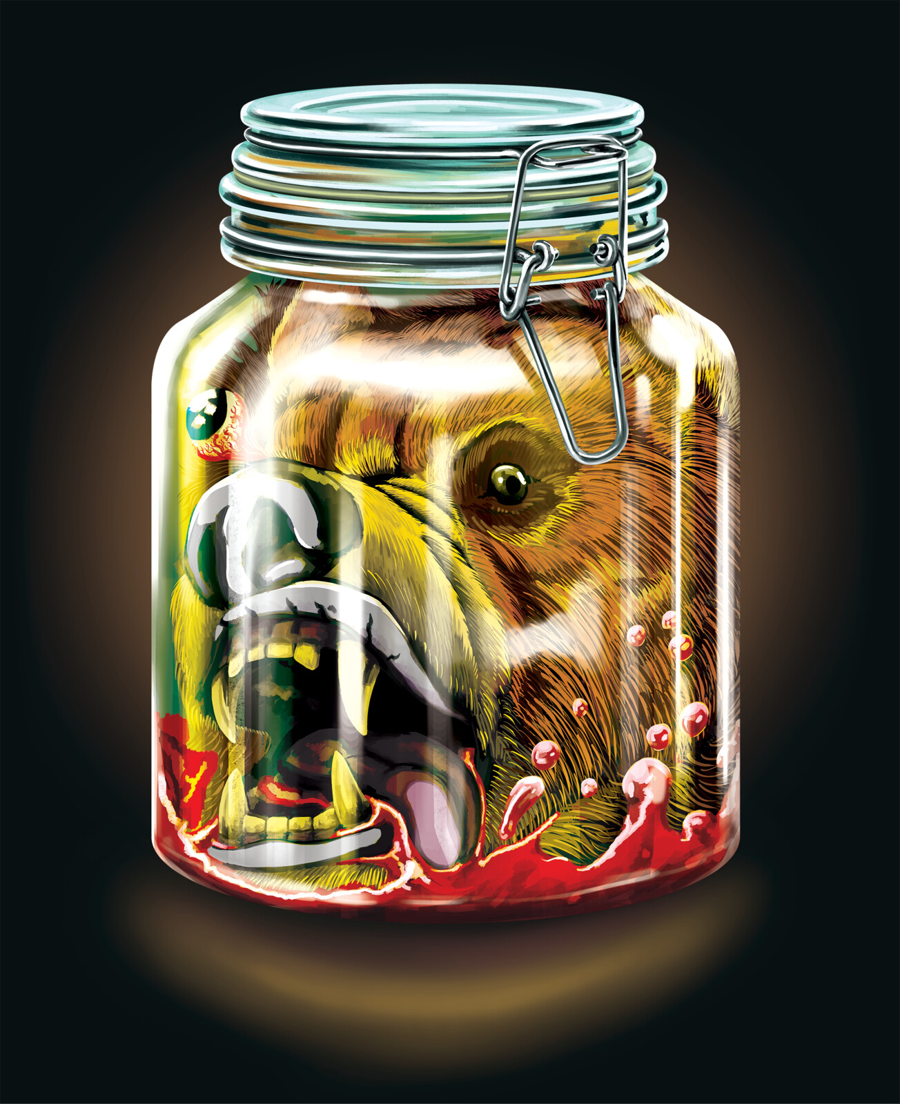Benjamin Martinez - Bear in a Jar