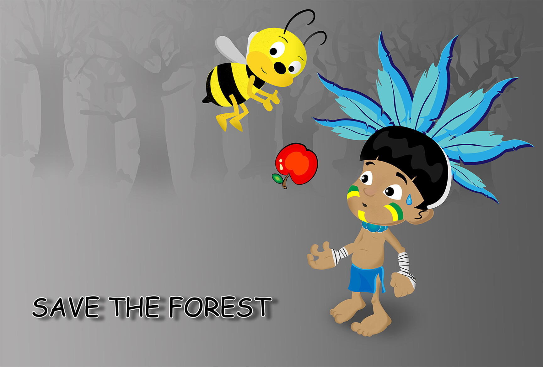 ArtStation - Game - Save the forest