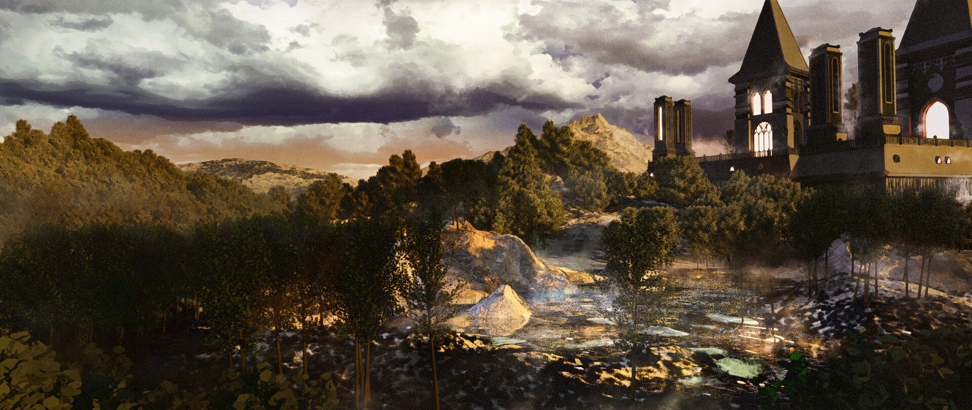 ArtStation - The Dark Castle