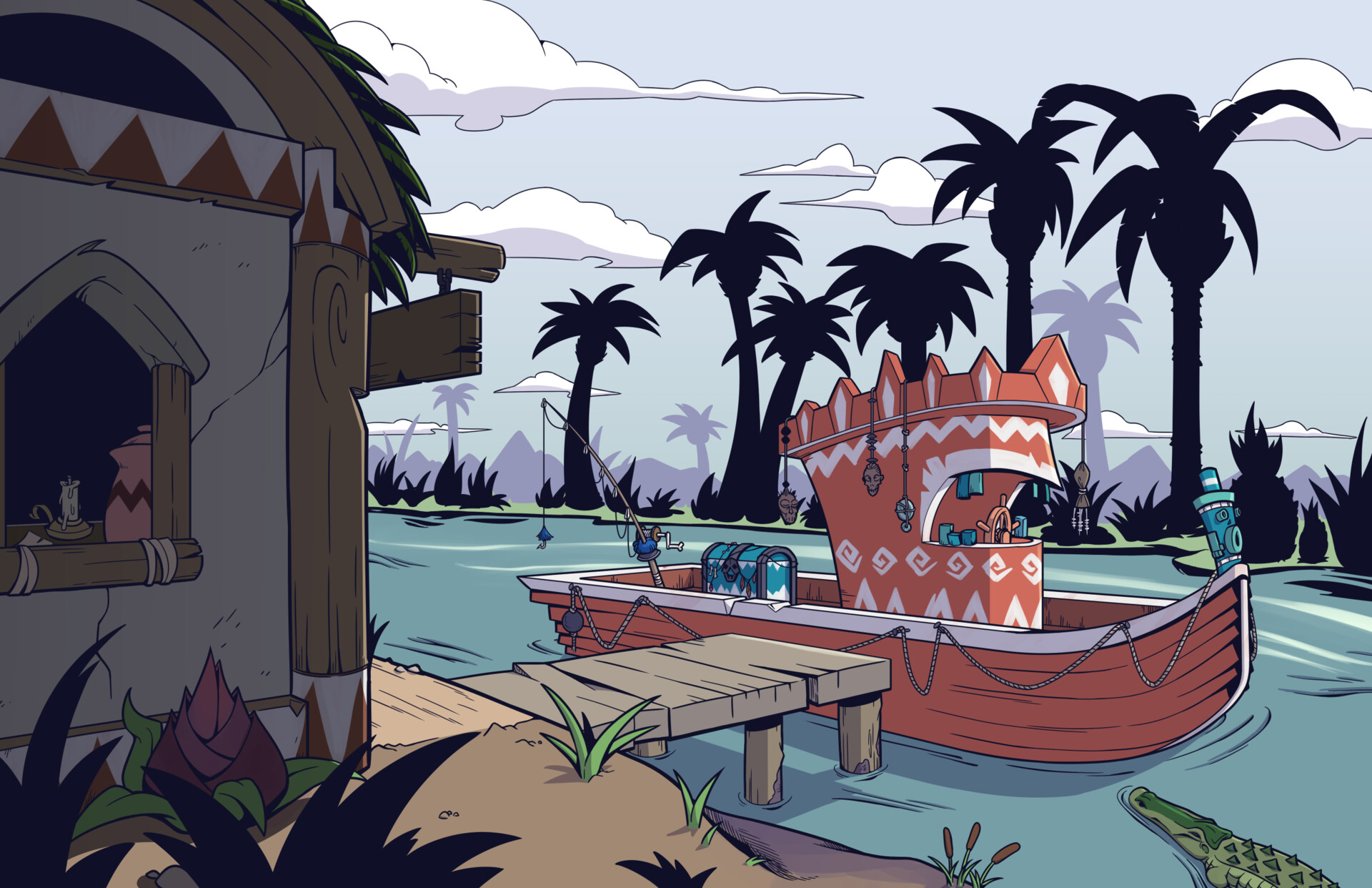 ArtStation - Riverboat