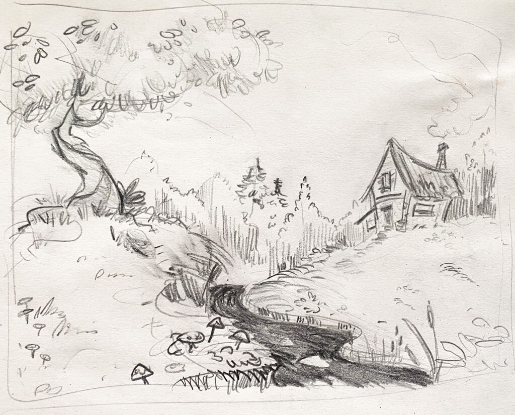 ArtStation - Landscape Sketch #1