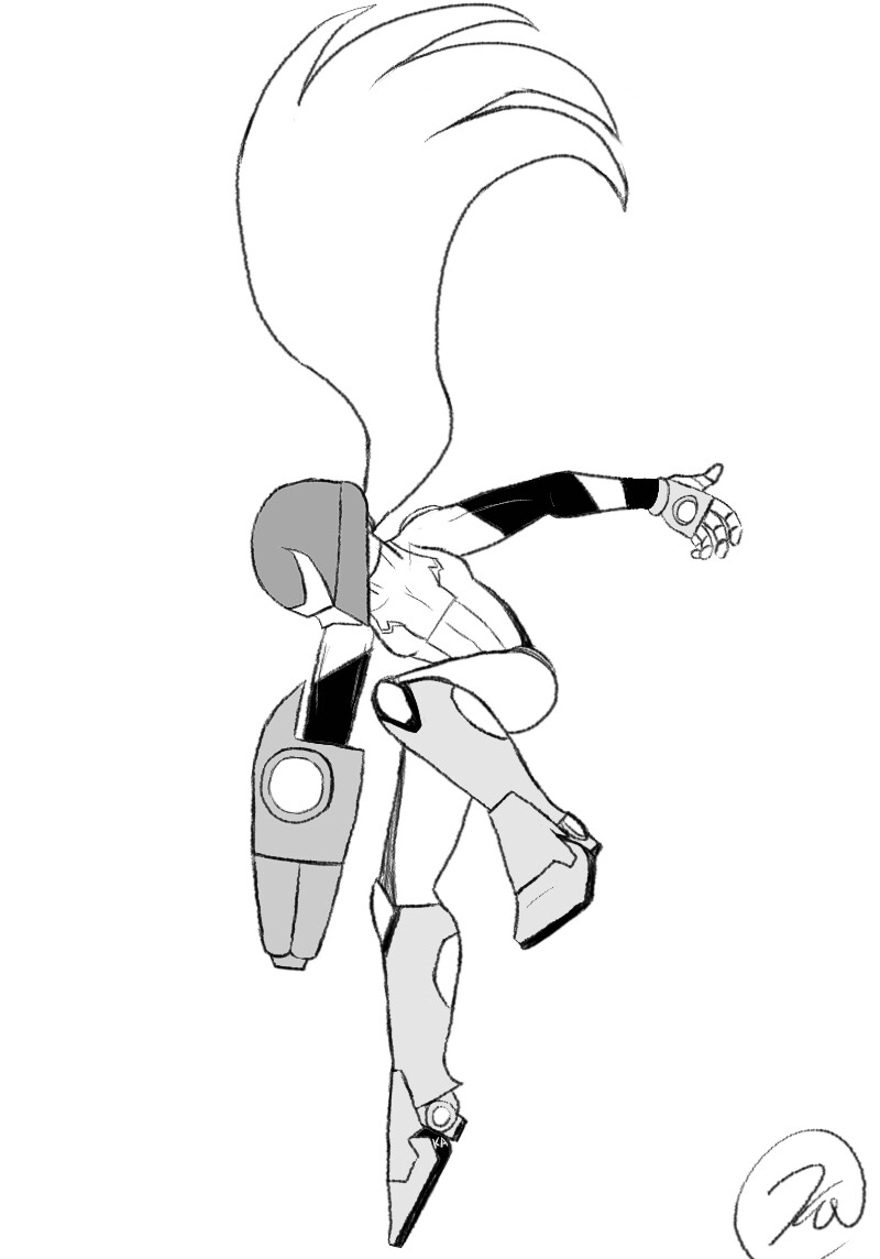 zero suit samus coloring pages