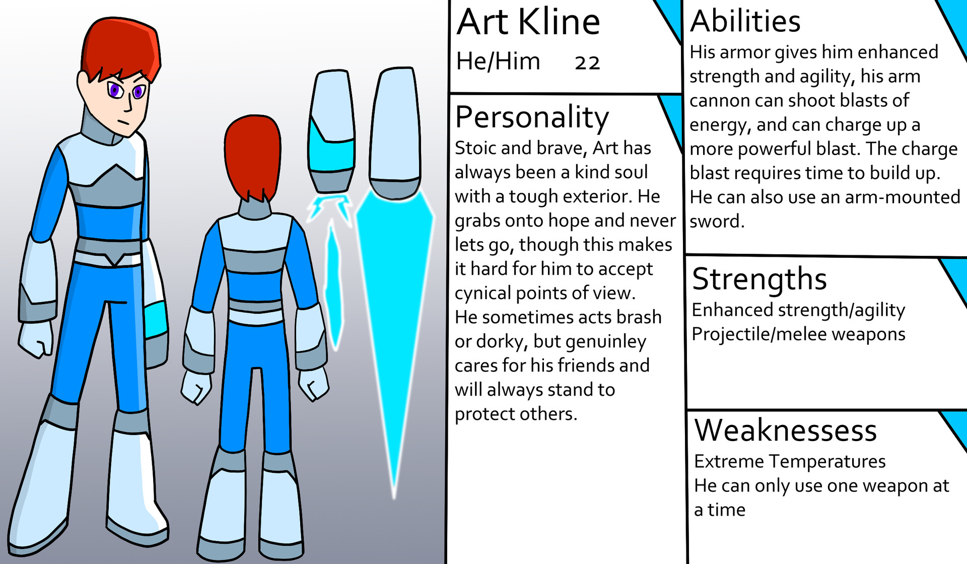 ArtStation - Art Kline Reference Sheet