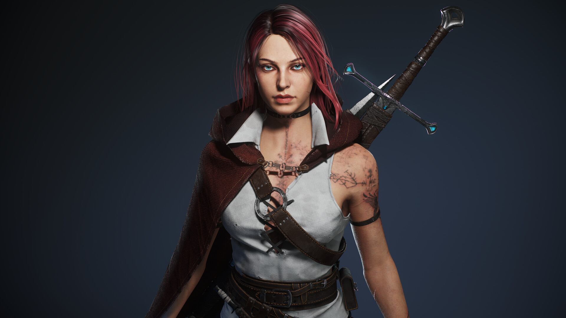 ArtStation - female warrior