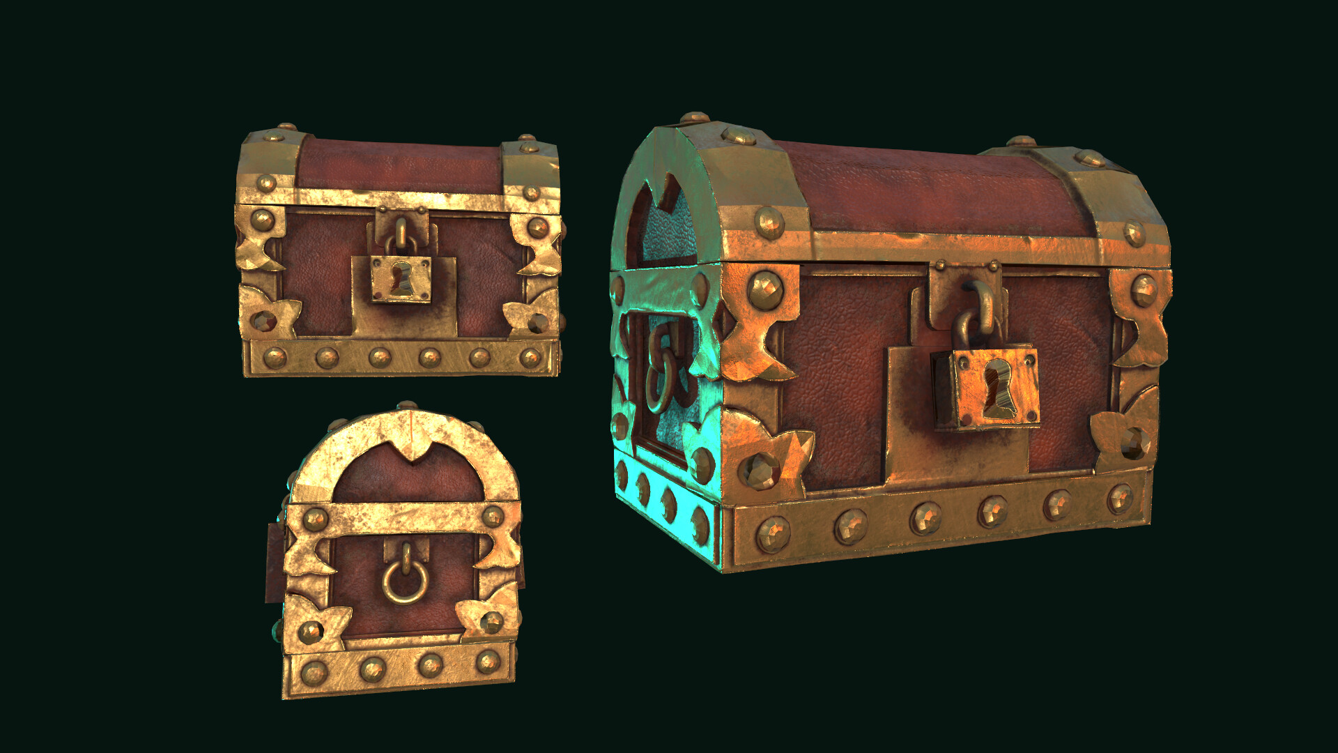 Mason Fry - Treasure Chest Sculpt and Render - Directly inspired by ...