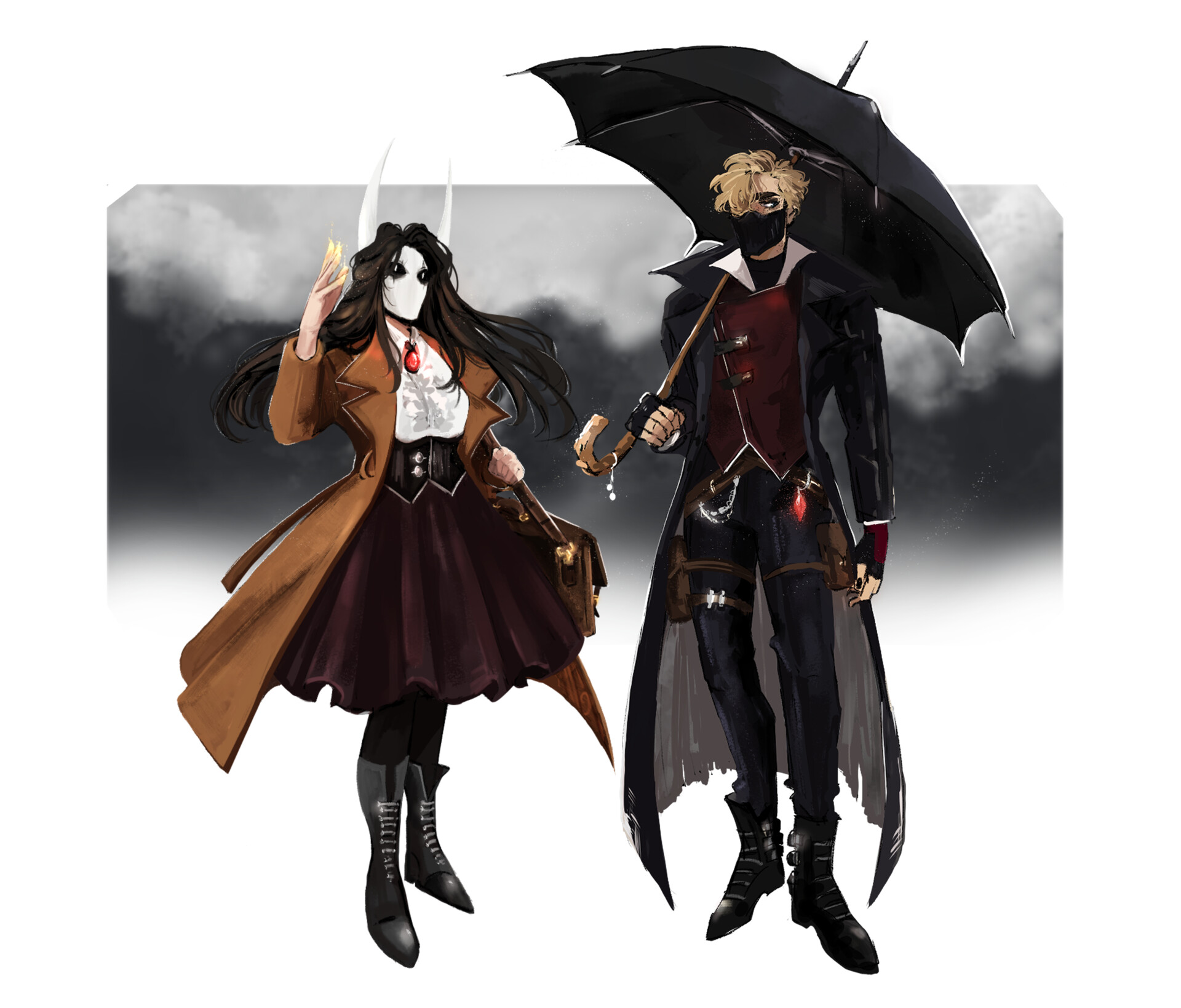 ArtStation - Main Protagonists - False Glass (Original Project)