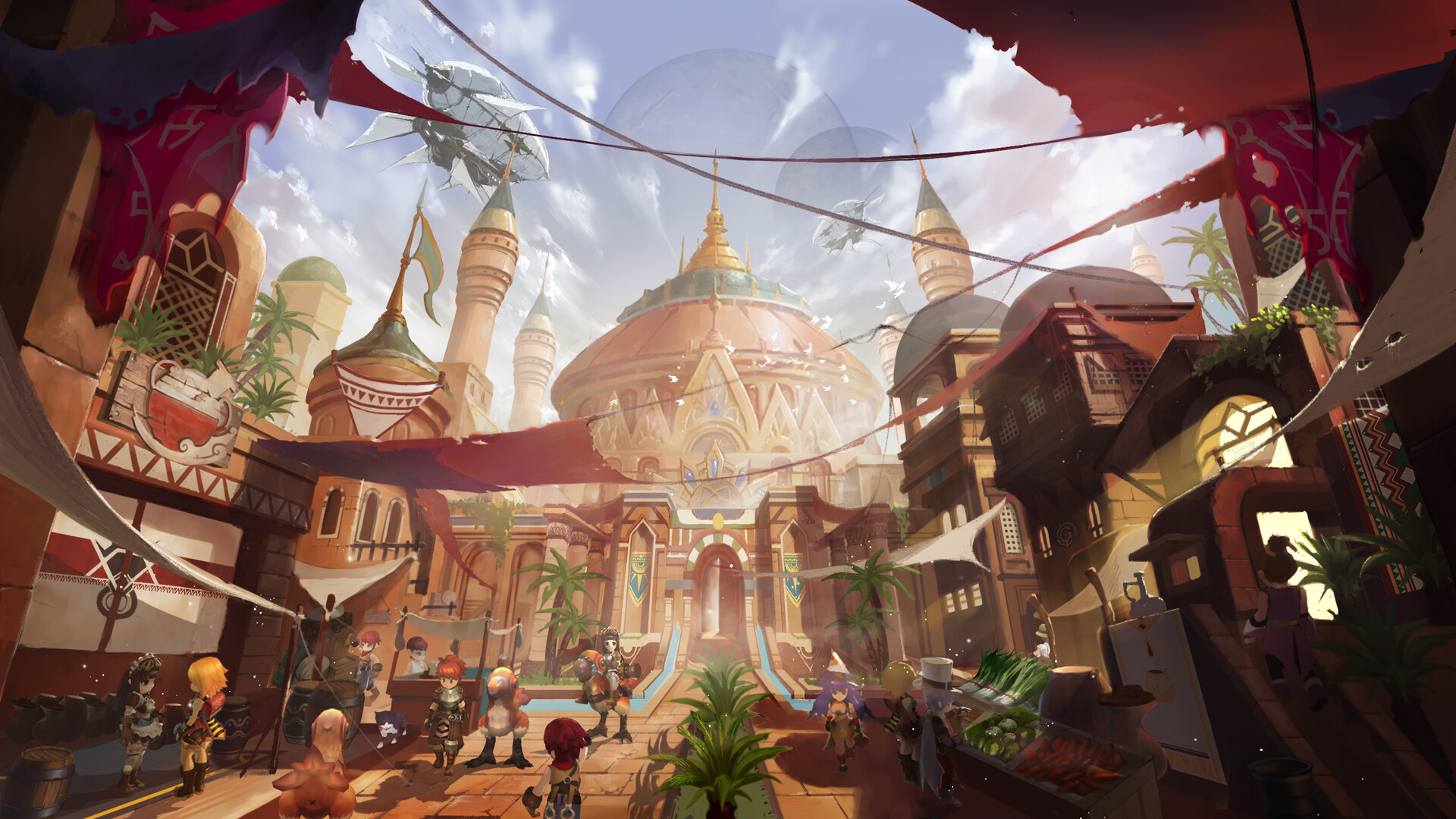 ArtStation - Morroc Illustration in Ragnarok Begins