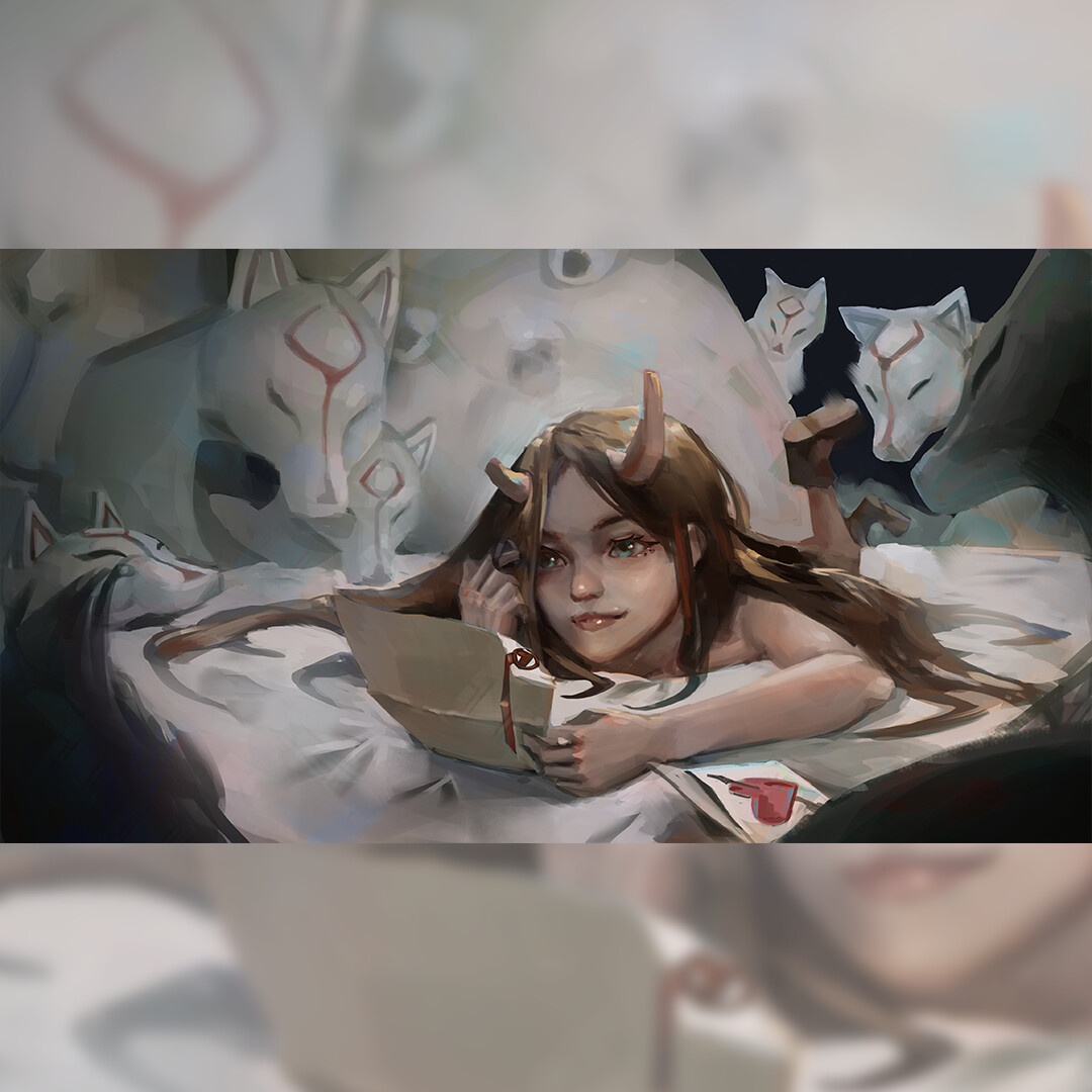 ArtStation - oni illustration