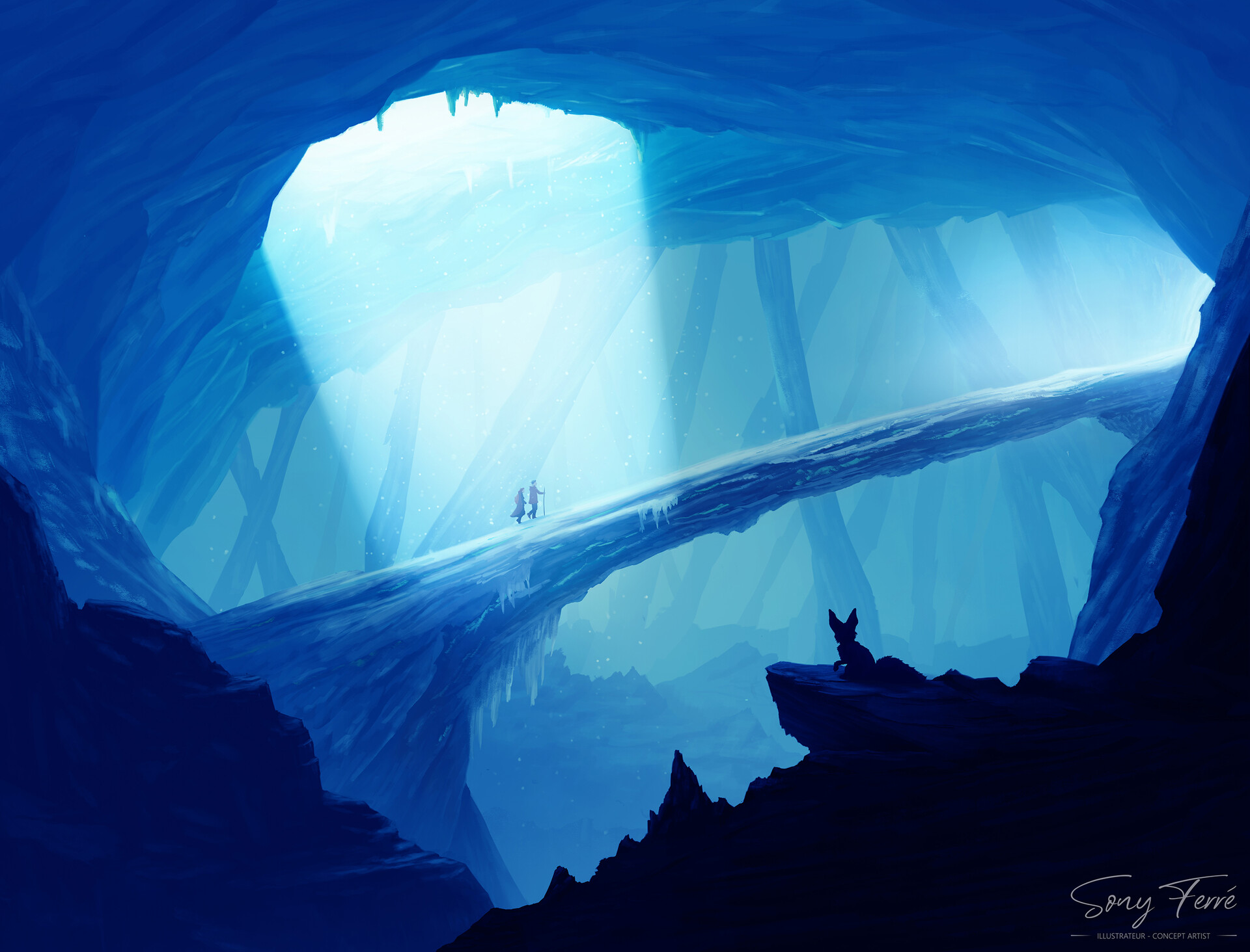 ArtStation - Path of Sacrifices - The Ice Cavern