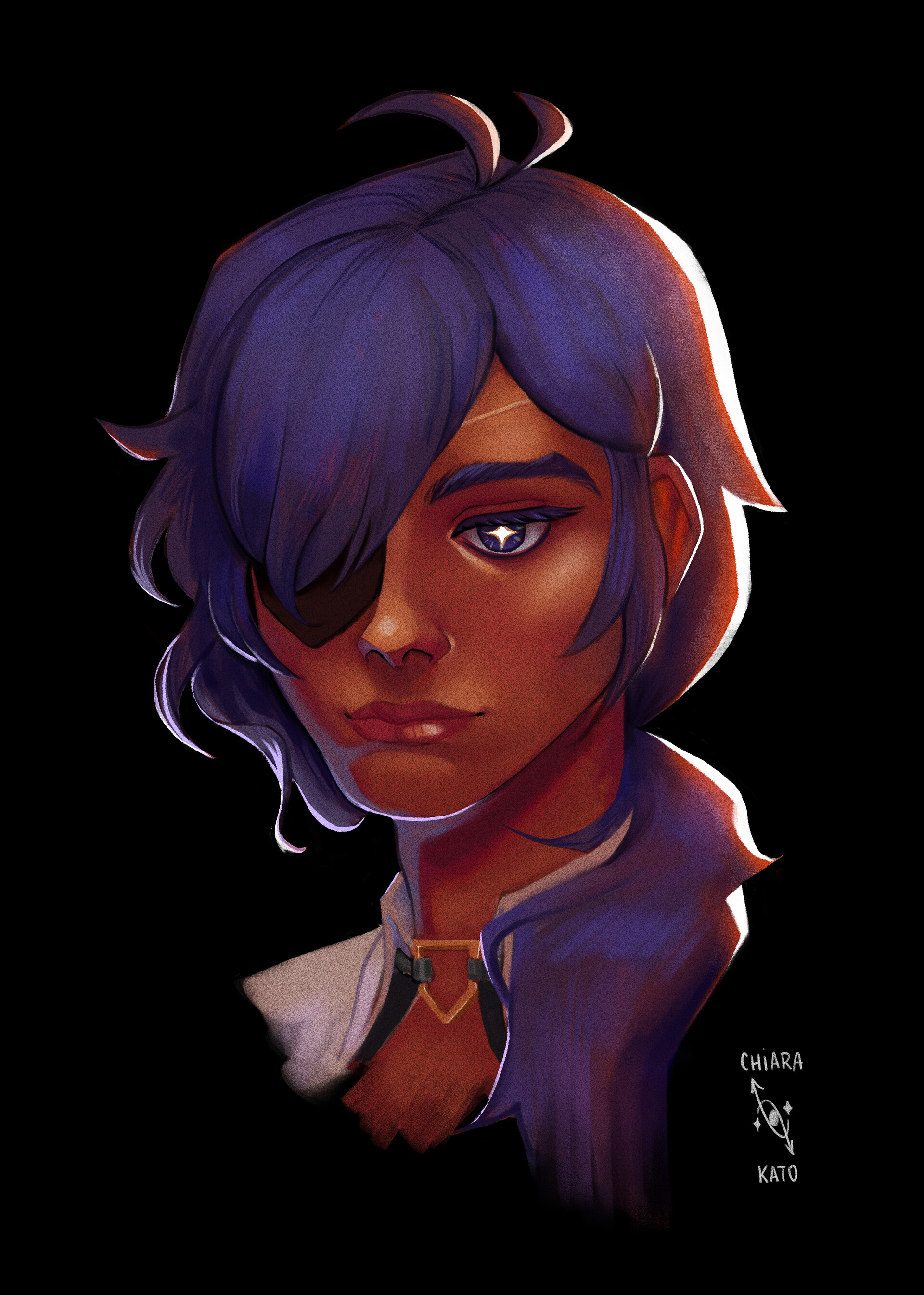 ArtStation - Genshin Impact Kaeya Portrait Fanart