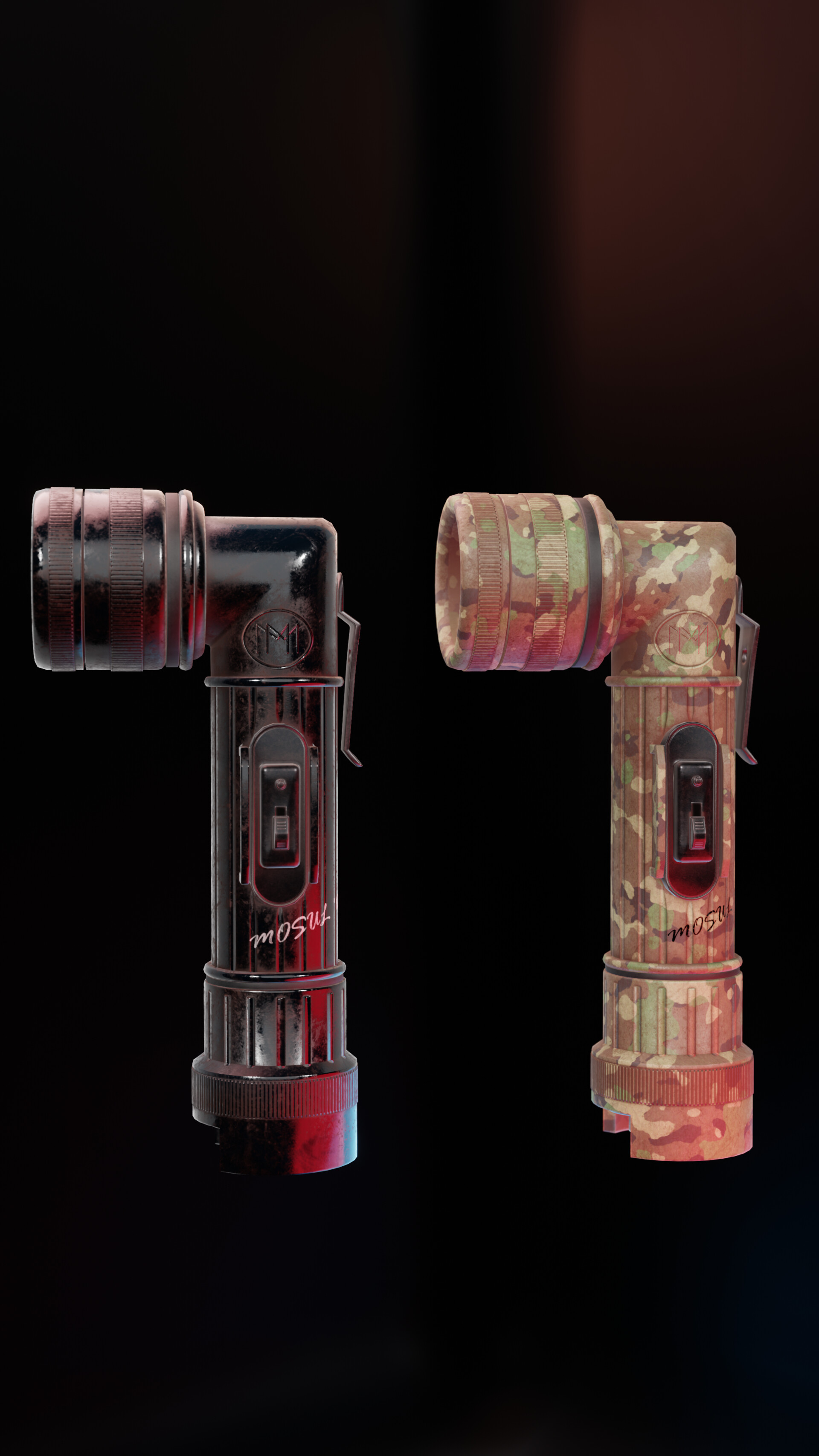 ArtStation - Flashlight Game Asset