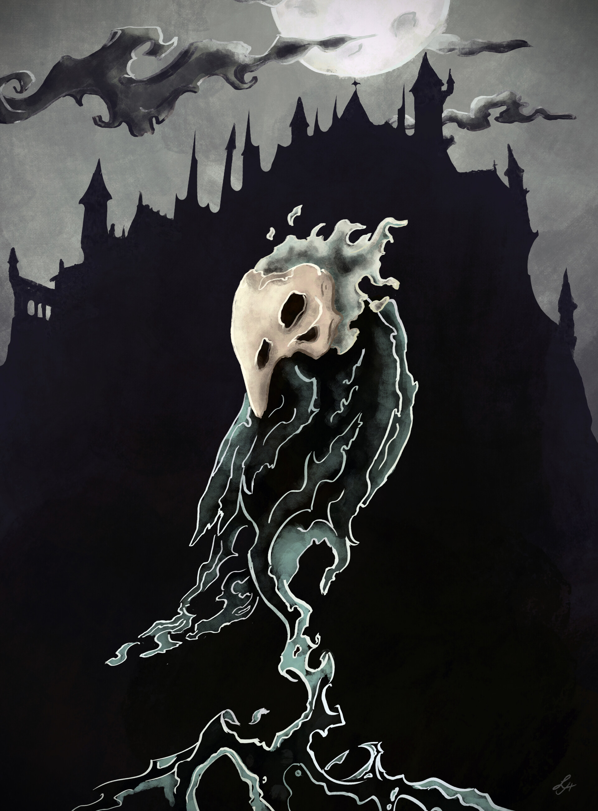 ArtStation - Spirit Raven