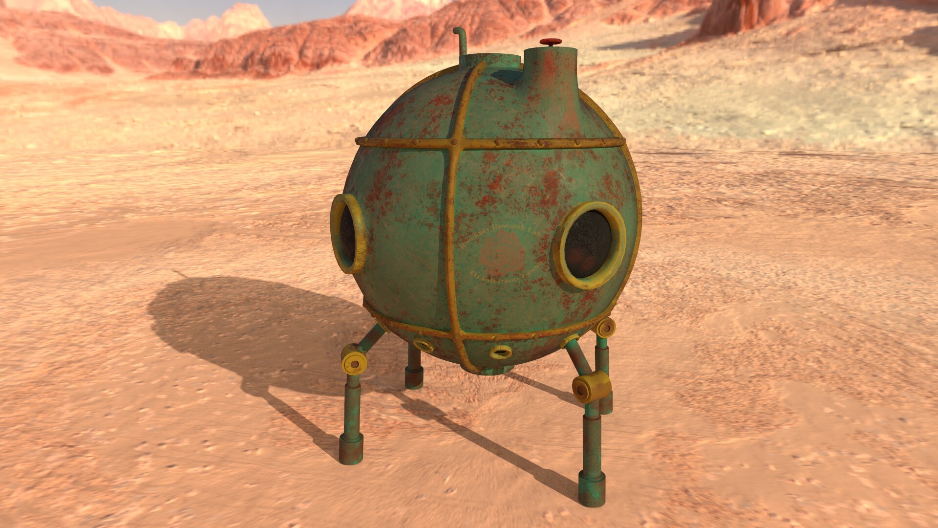 ArtStation - Old Bathysphere