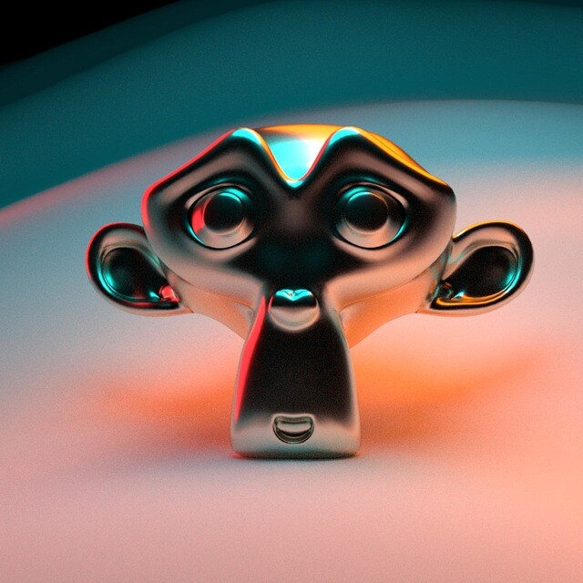 ArtStation - shiny monke, it could make a good nft