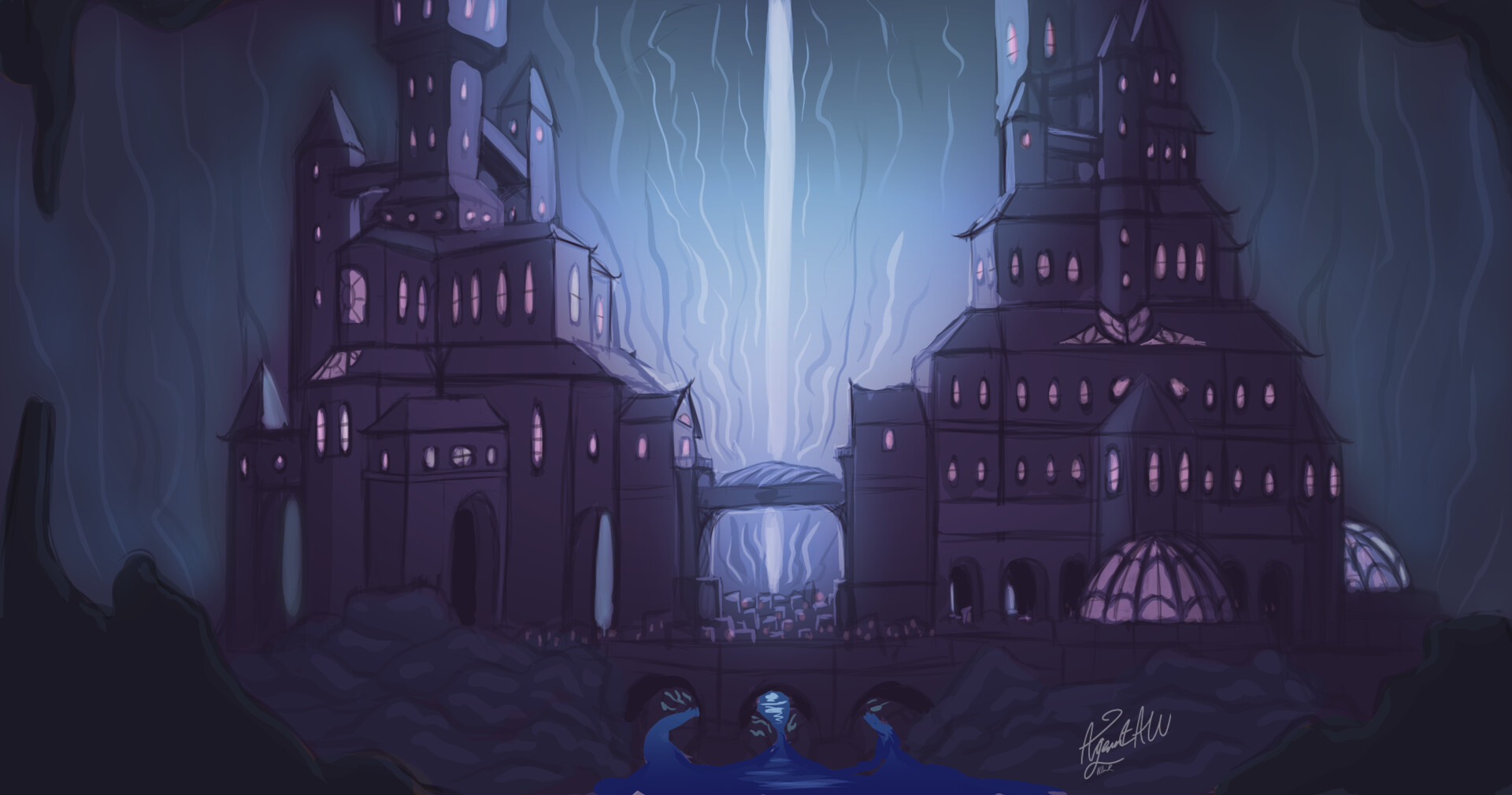 ArtStation - Undercity concept