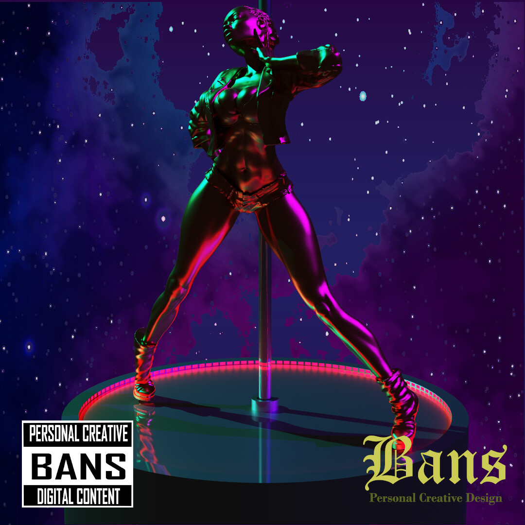 ArtStation - Pole Dance Galaxy