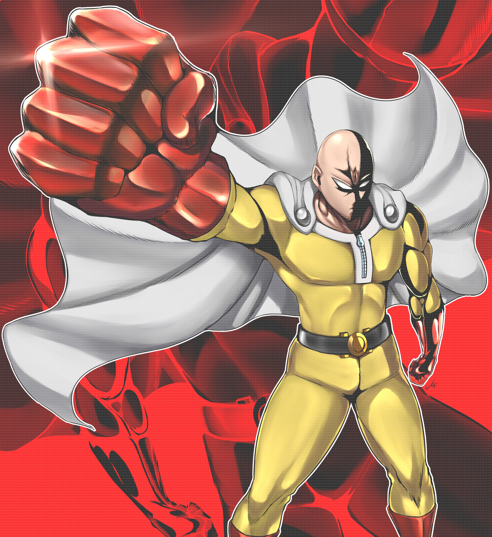 ArtStation - SAITAMA_ONE PUNCH MAN