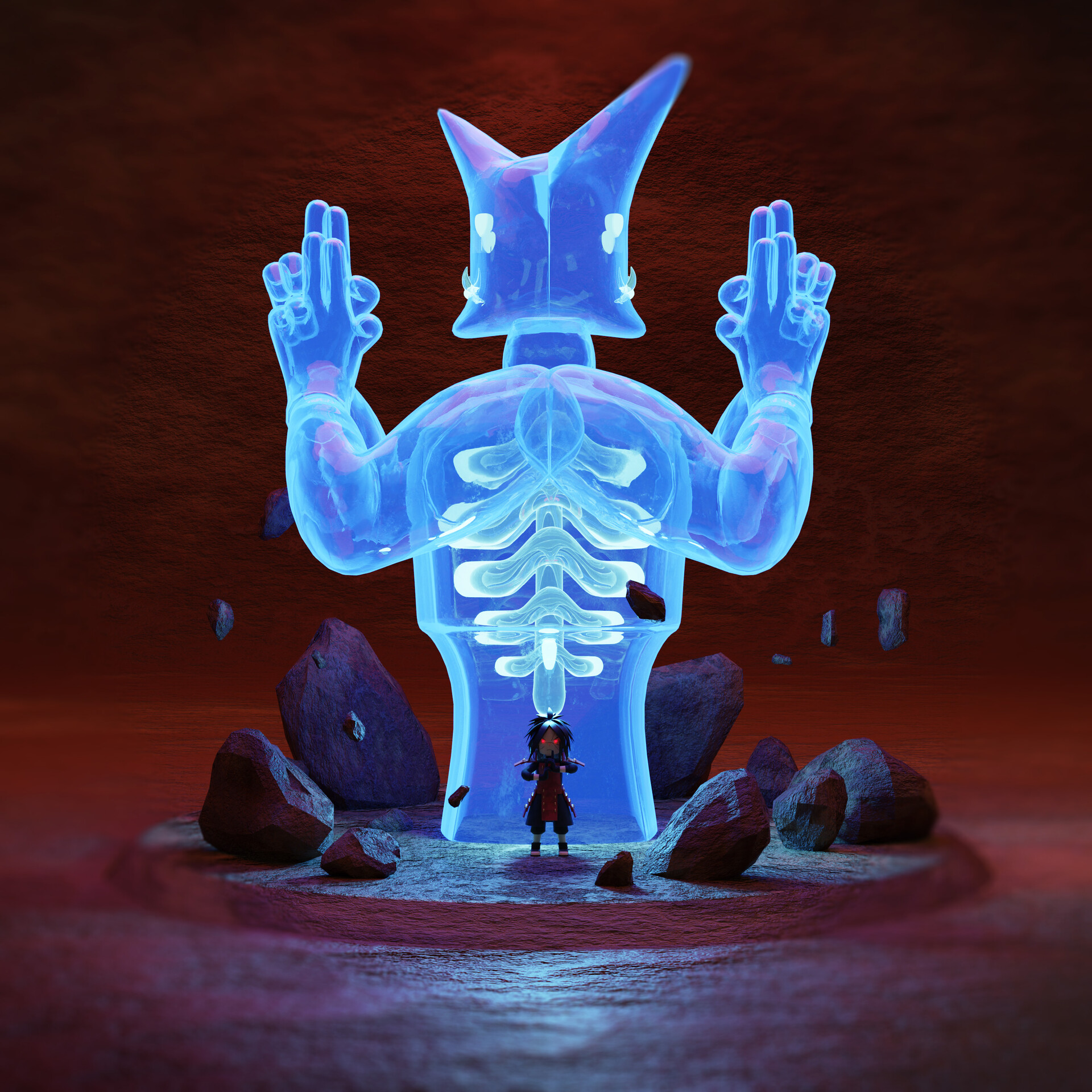 ArtStation - Madara Susanoo Fan Art