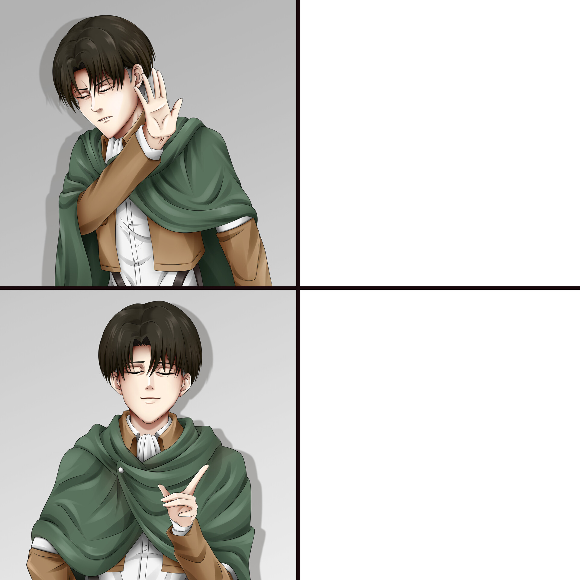 Anagata Javanese - Levi Meme Attack on Titan