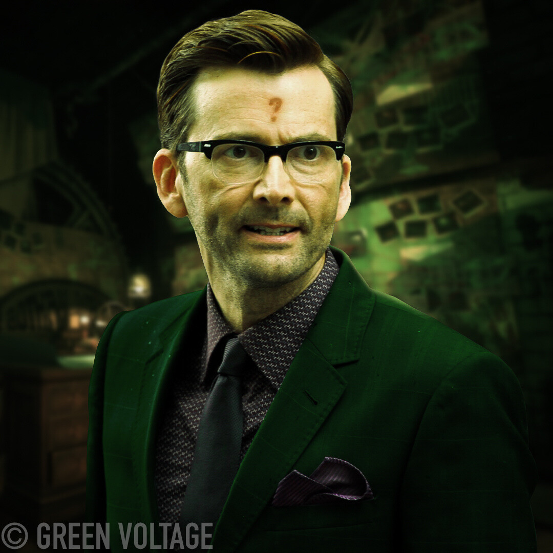 ArtStation - David Tennant as Edward Nygma/The Riddler (DCEU)