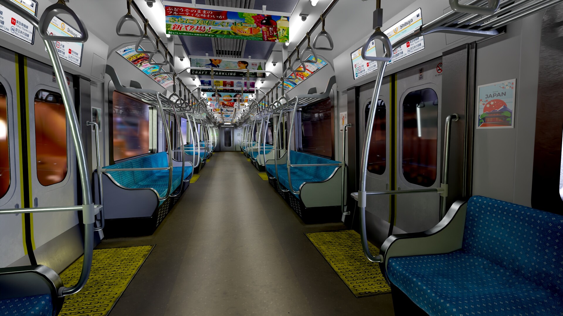 ArtStation - Japanese Metro