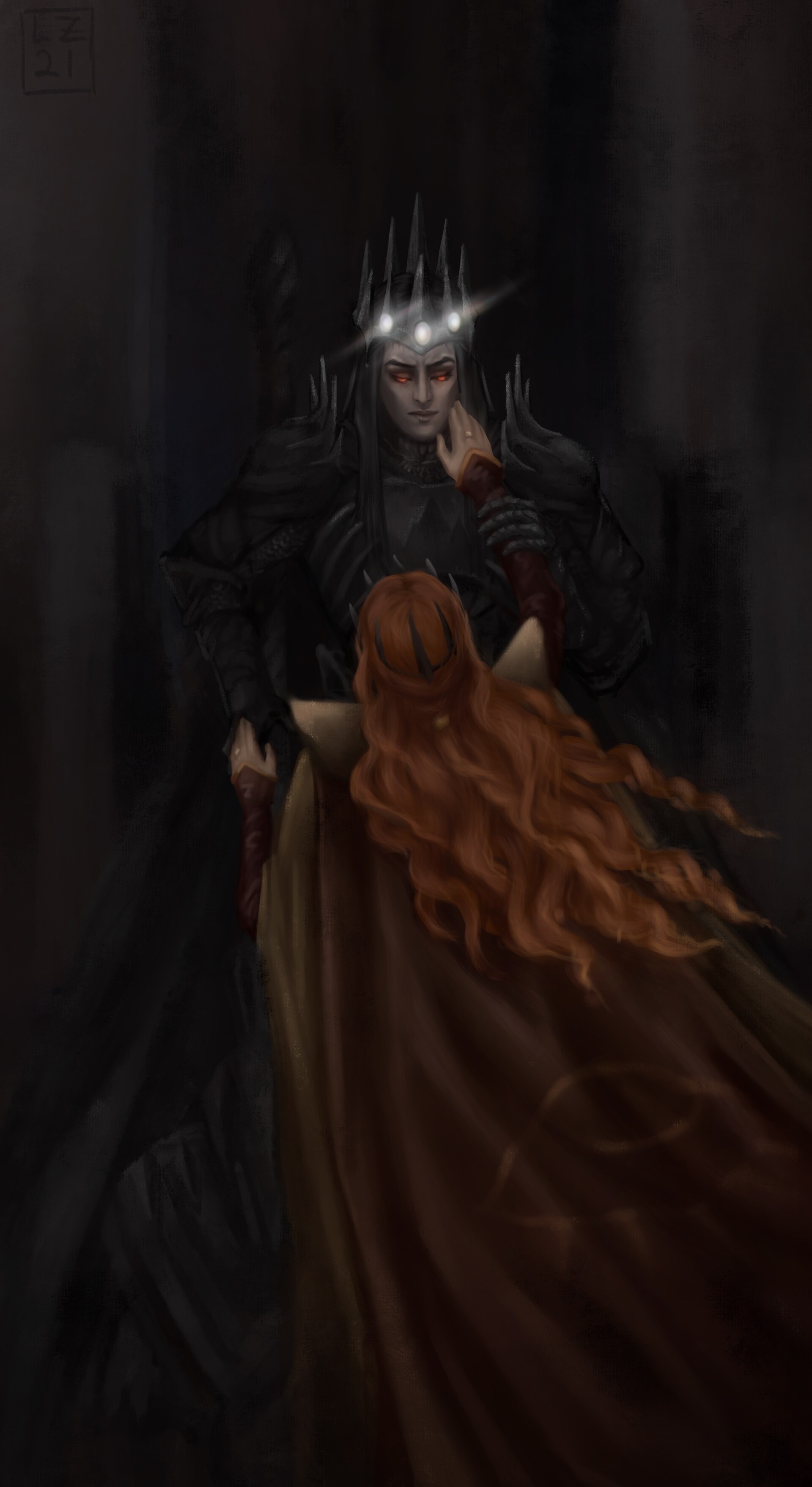 ArtStation - Melkor and Mairon
