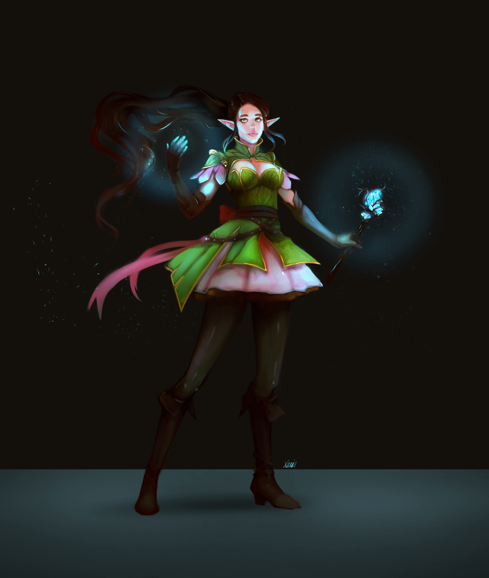 ArtStation - Elf healer