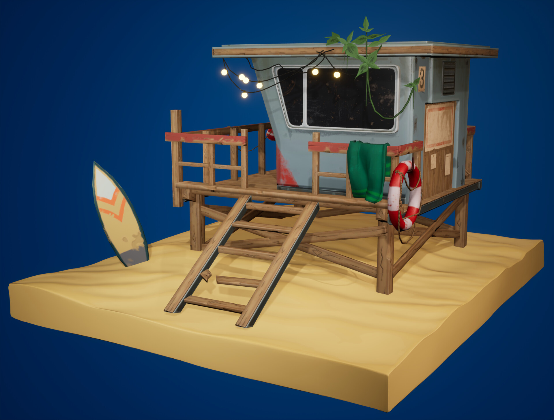 ArtStation - Beach house