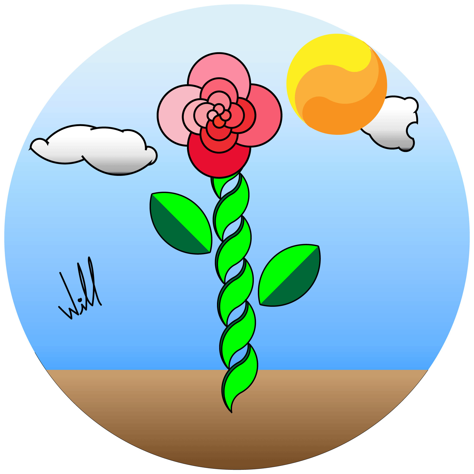 ArtStation - Fibonacci Flower