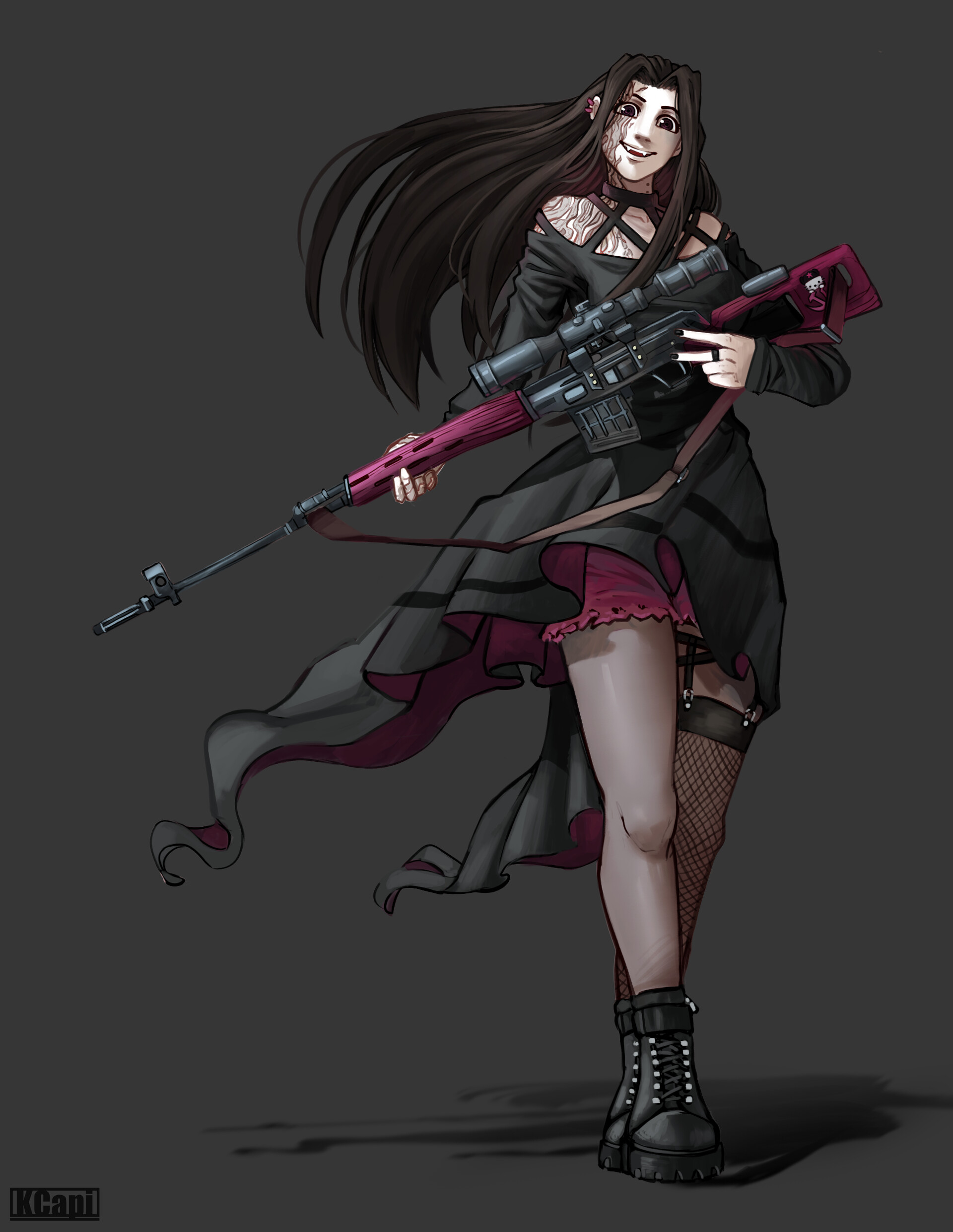 ArtStation - Isabel, Retired Soldier