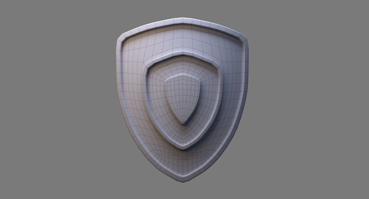 3D Assets Repository - Heater Shield