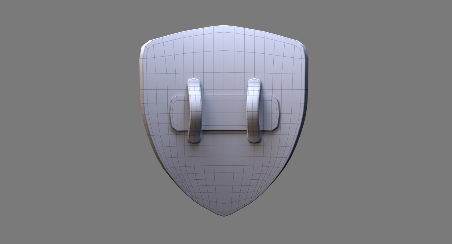 3D Assets Repository - Heater Shield