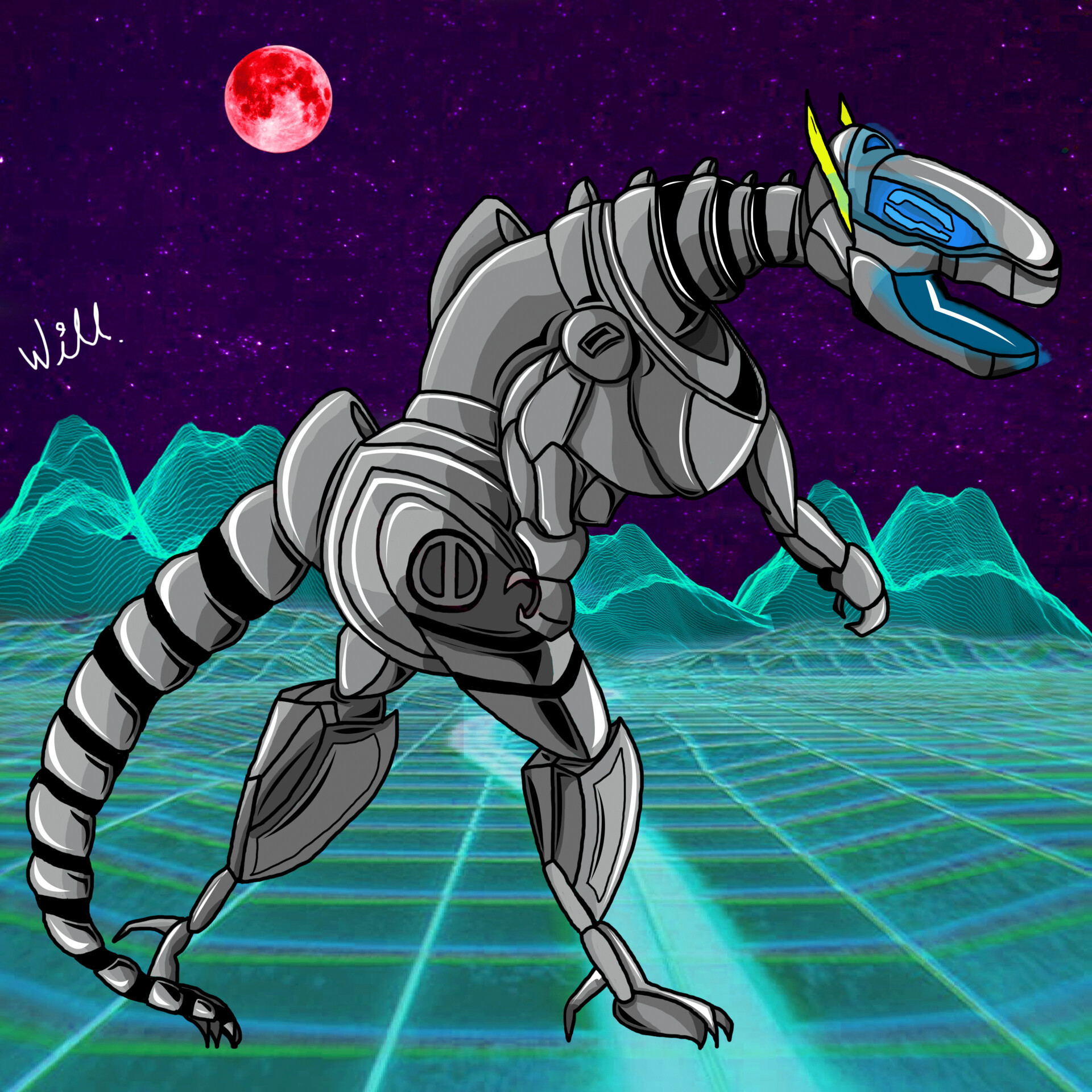 ArtStation - Mecha Rex