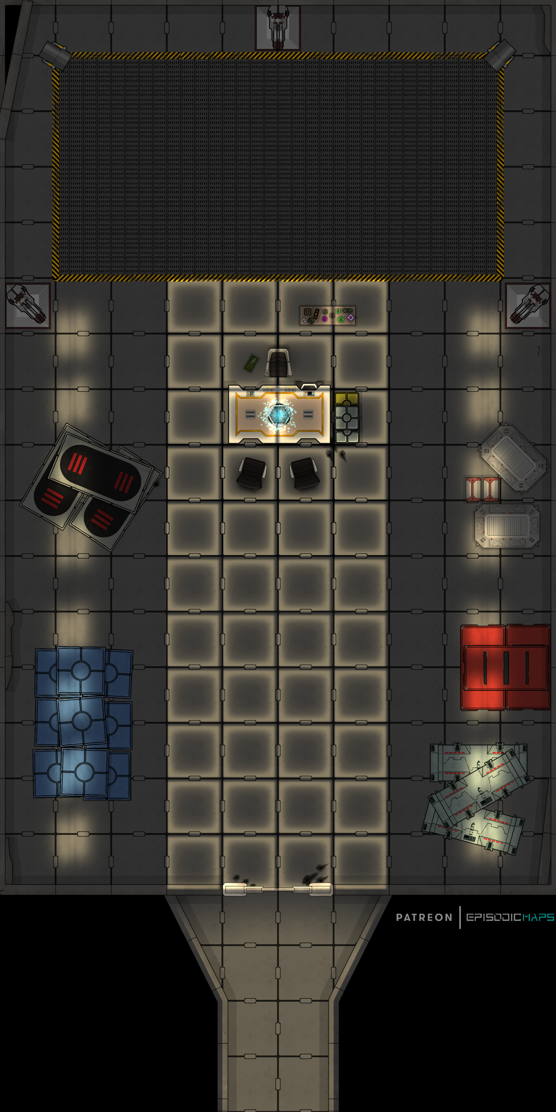 ArtStation - Meeting in the Cargo Bay