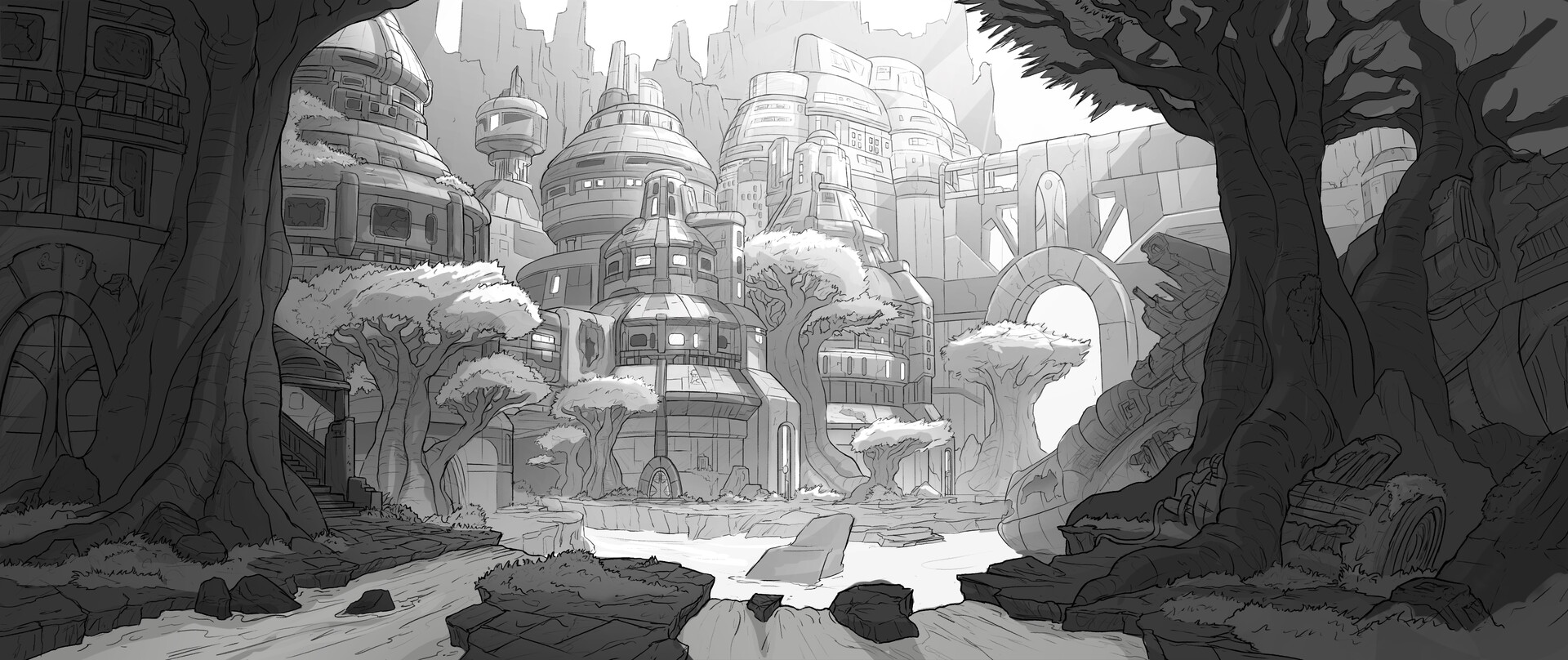 ArtStation - Robotopia-Concept