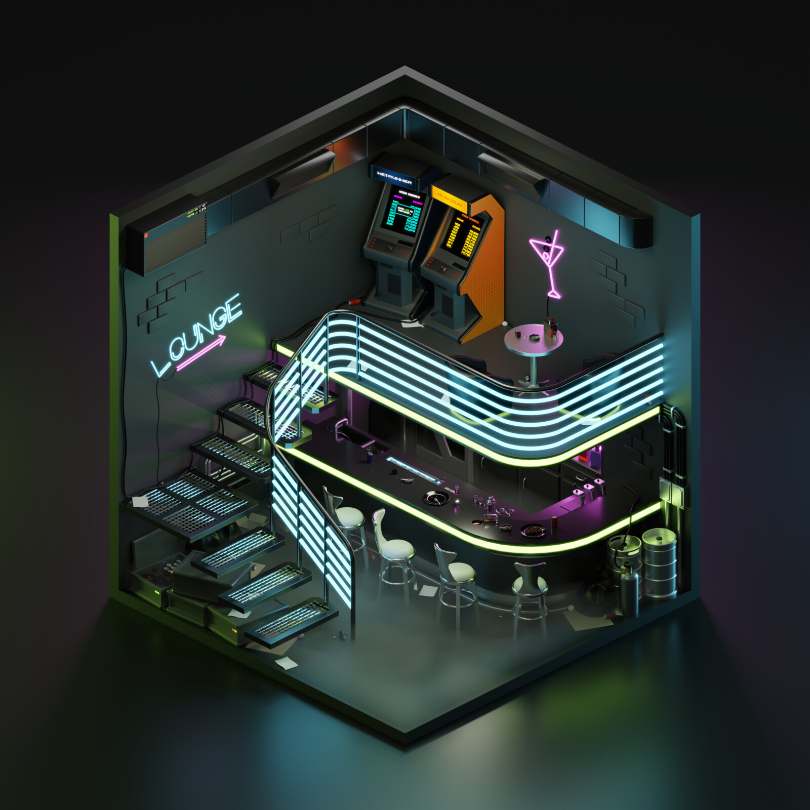 Jared Squires - Xenitect - The Barcade