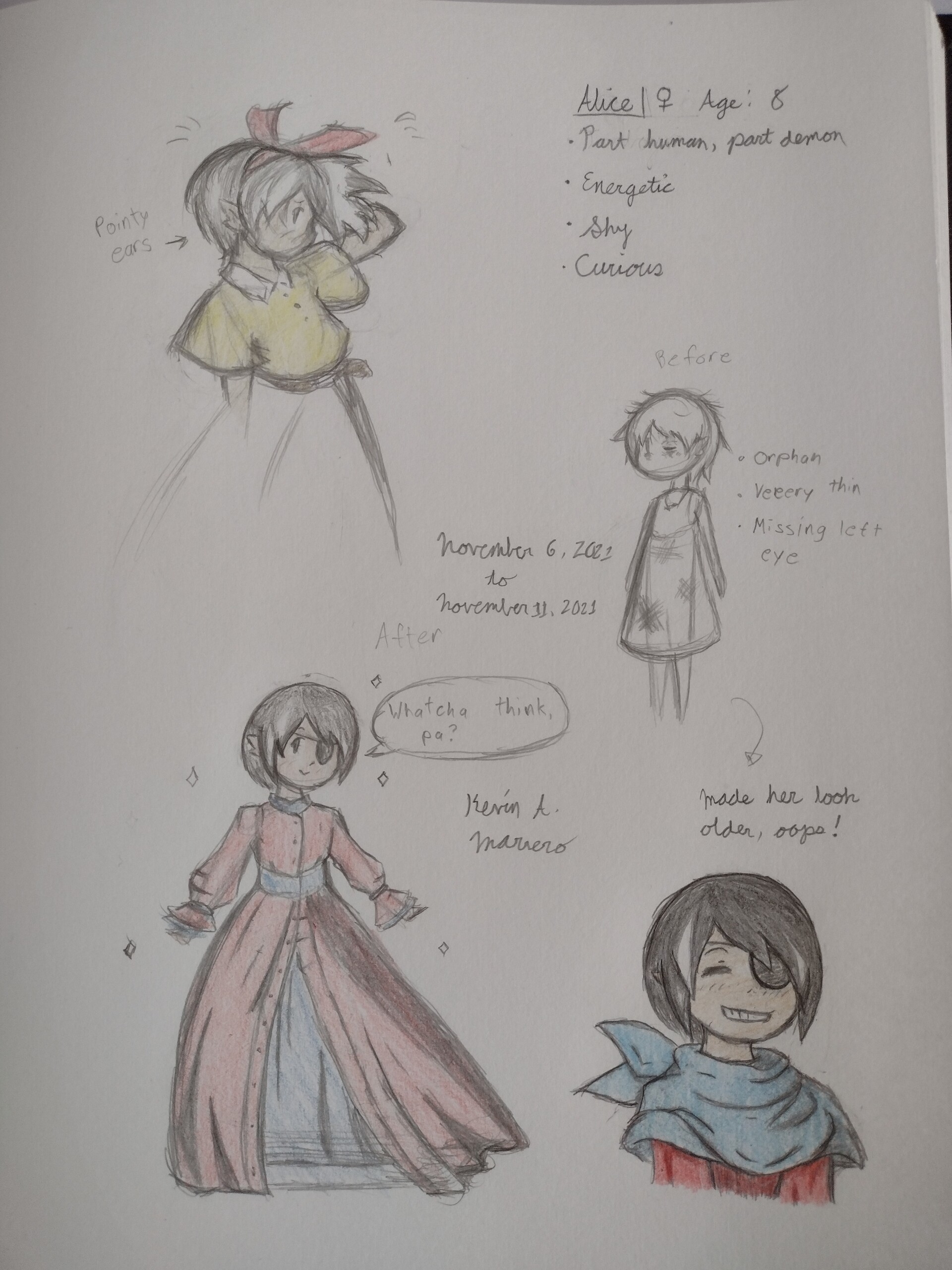 ArtStation - Character Concept - Alice