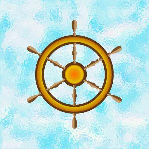 ArtStation - Captain's wheel