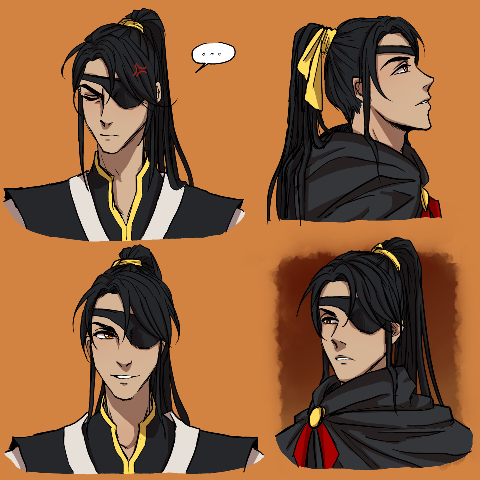 ArtStation - Hou Yi Personality Sketches